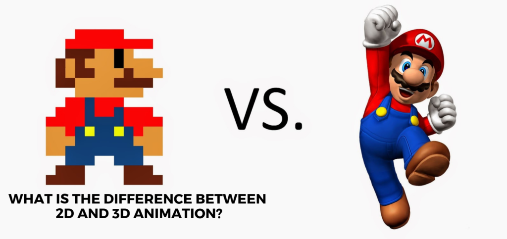 What Is The Difference Between 2d And 3D Animation Pixelloid Blog